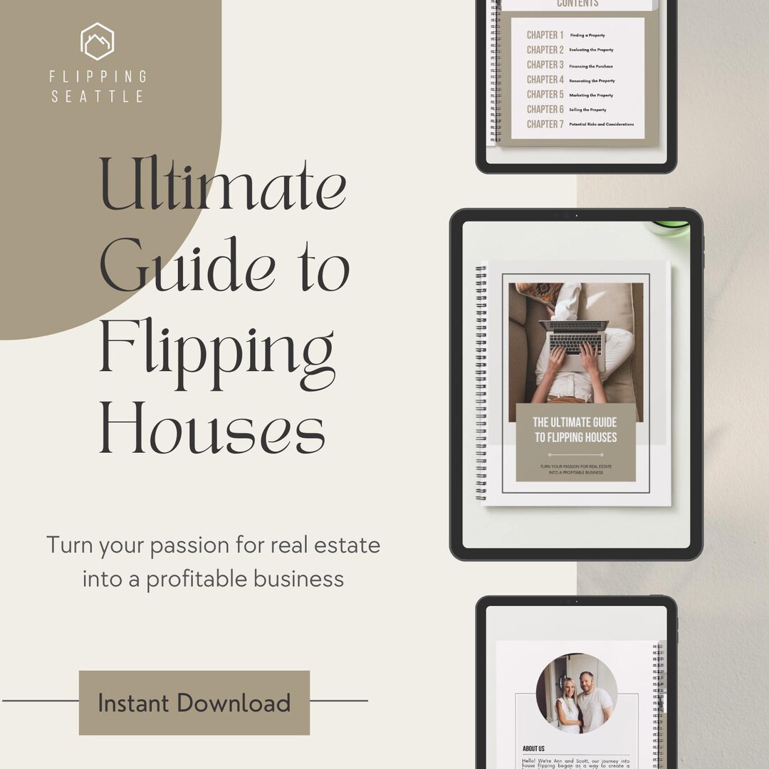 Ultimate Guide to Flipping Houses: Real Estate Investment (instant ...