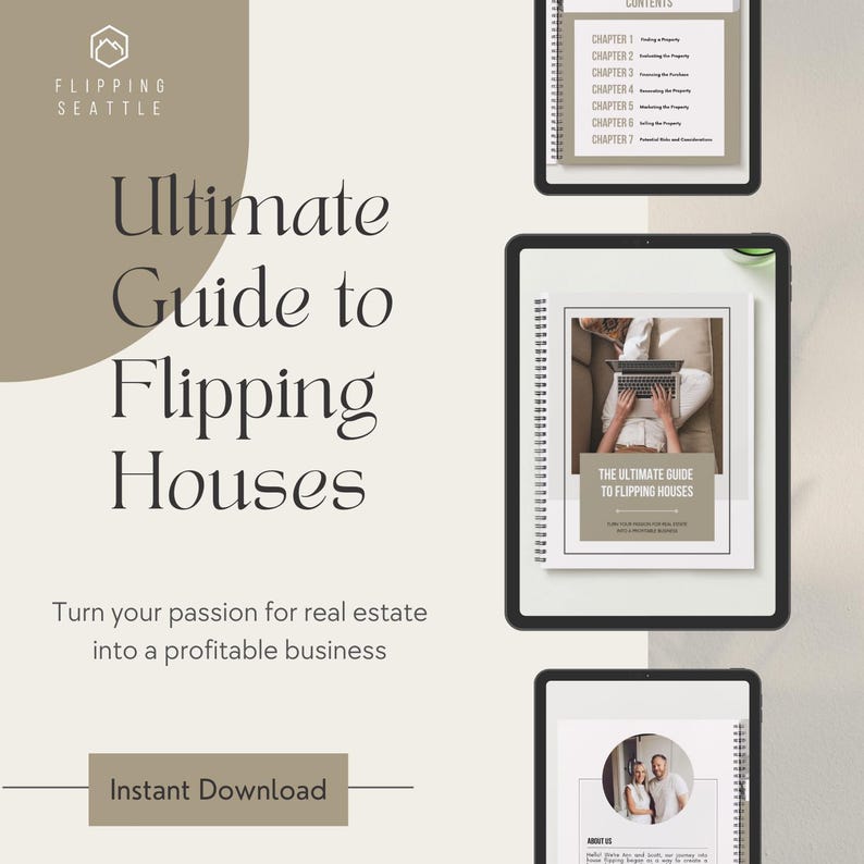 Ultimate Guide to Flipping Houses: Real Estate Investment (instant ...