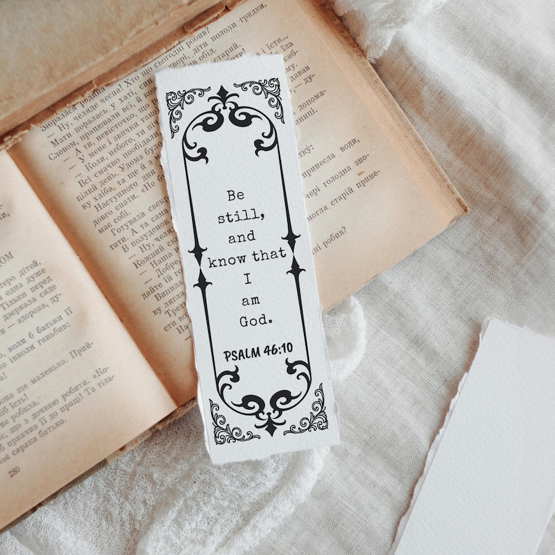 Christian Bookmark Svg Laser Cut File Bible Verse Printable Png ...