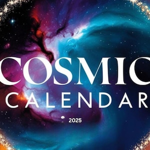Cosmic Calendar 2025 (southern Hemisphere) - Etsy