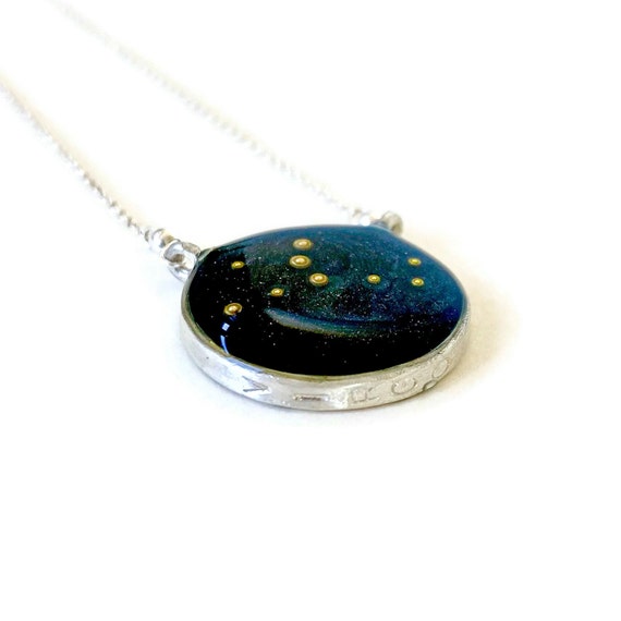 Virgo constellation necklace store