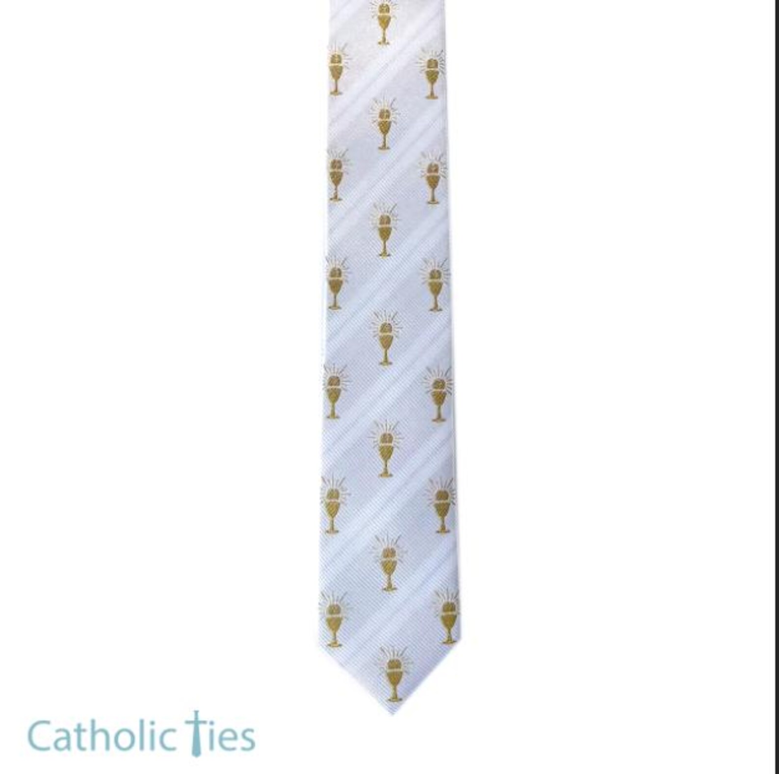 The First Holy Communion Tie (child Size) Catholic Ties - Etsy