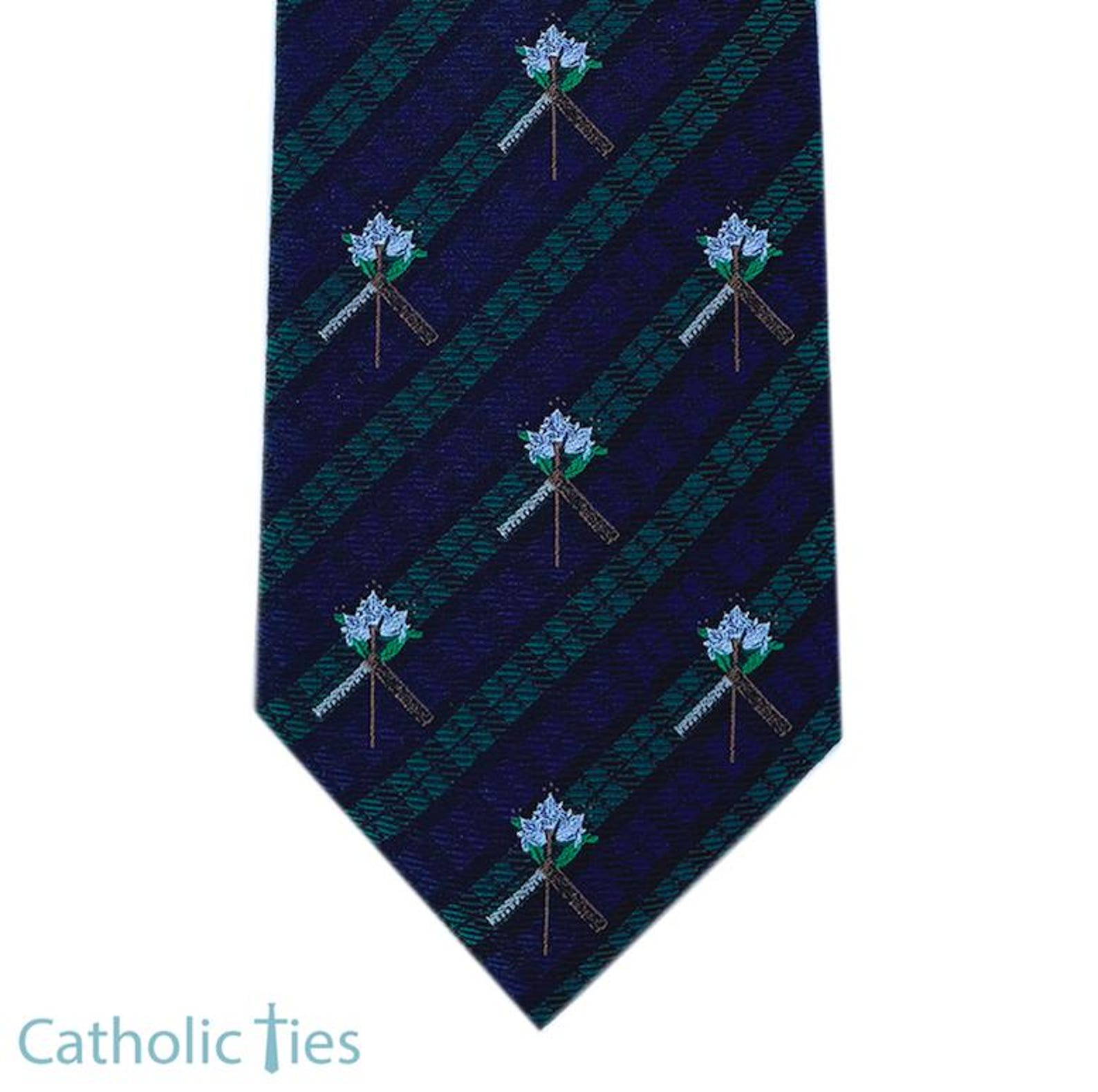 The Saint Joseph the Worker Tie Catholic Ties - Etsy