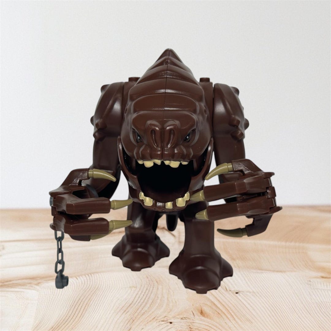 Star Wars Rancor Big Brick Figure Bigfig Custom Collectible Toy Return ...