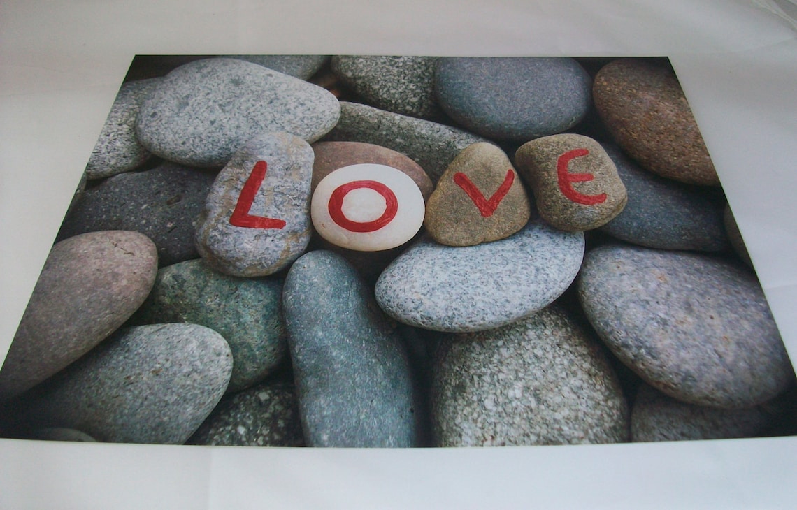 Love Rocks Original Art Print - Etsy