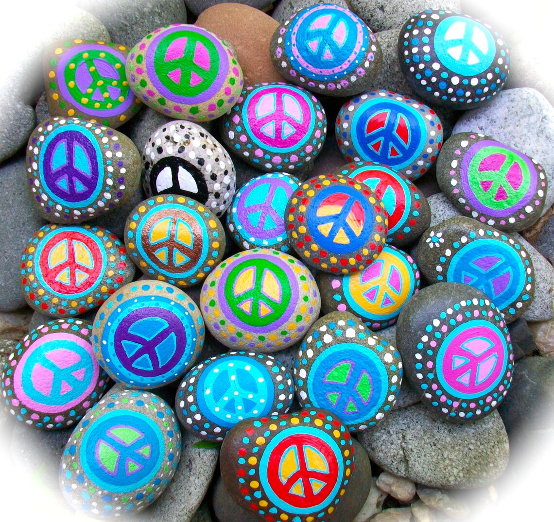 Peace Rock Spreading Kit - Etsy