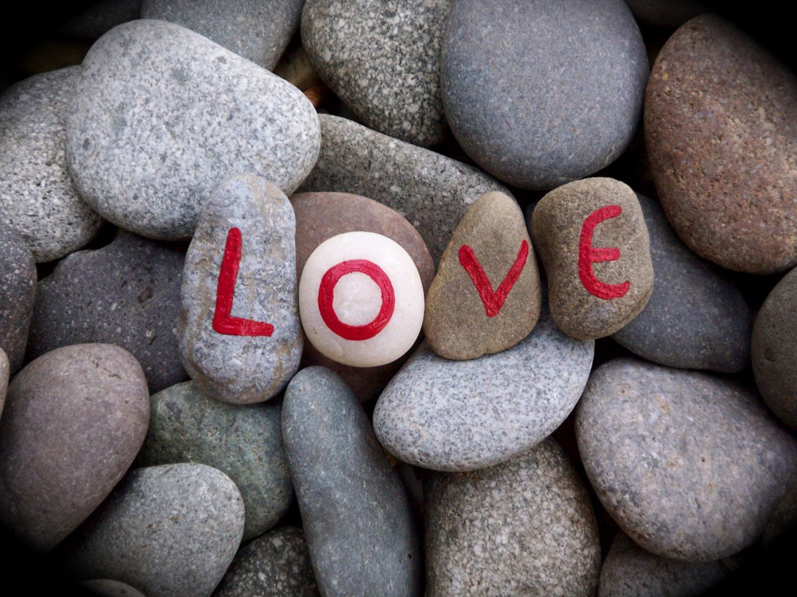 Love Rocks Original Art Print - Etsy