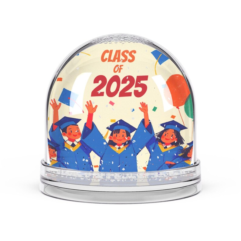 Graduation Class of 2025 Snow Globe, Gift for Graduates, Cute ...