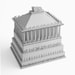 MAUSOLEUM AT HALICARNASSUS Ancient Greek Architecture Paper Model Kit ...