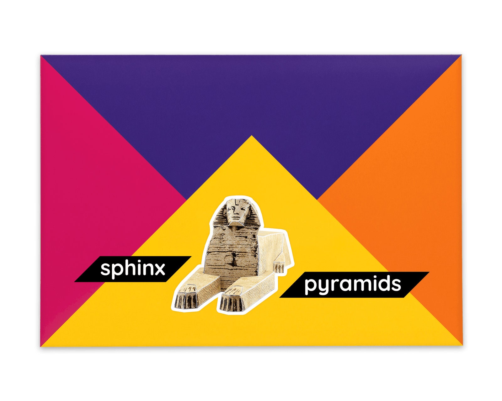 Sphinx and Egyptian Pyramids Paper Model Kit: Beginner-level DIY - Etsy UK
