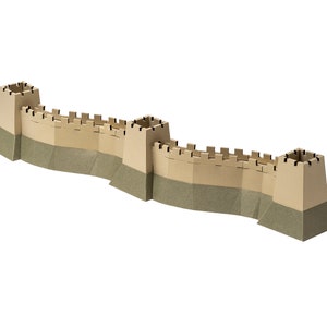 Wall of China Paper Model Kit, Architecture Craft - Etsy