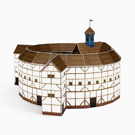 Globe Theater Drawing