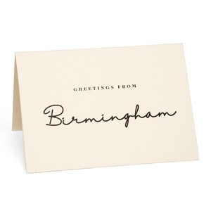 Library of Birmingham Pop up Greetings Card, Architectural Landmark ...