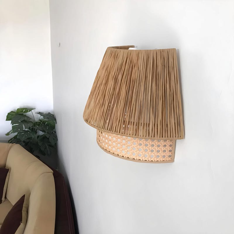 Raffia Lamp Shade - Etsy