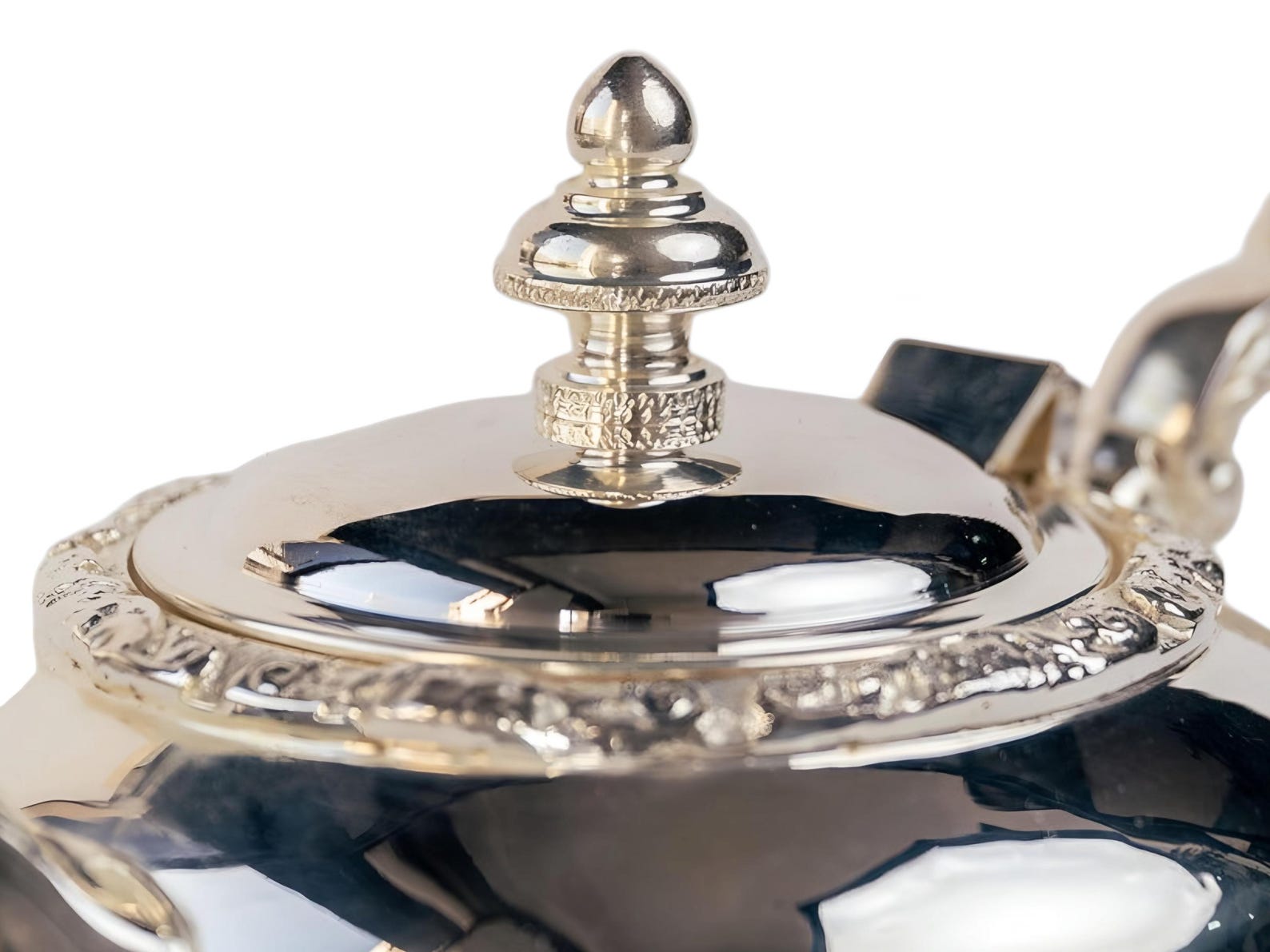 Handmade Moroccan Silver Teapot, Traditional Qudsi Alpaca Silver Tea ...