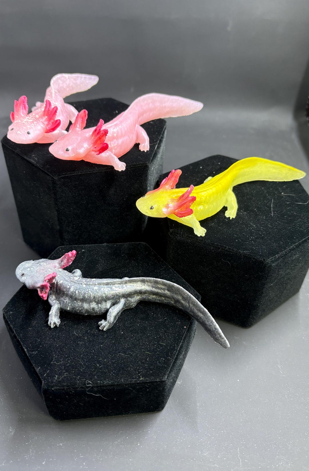 Axolotls, Epoxy Resin - Etsy