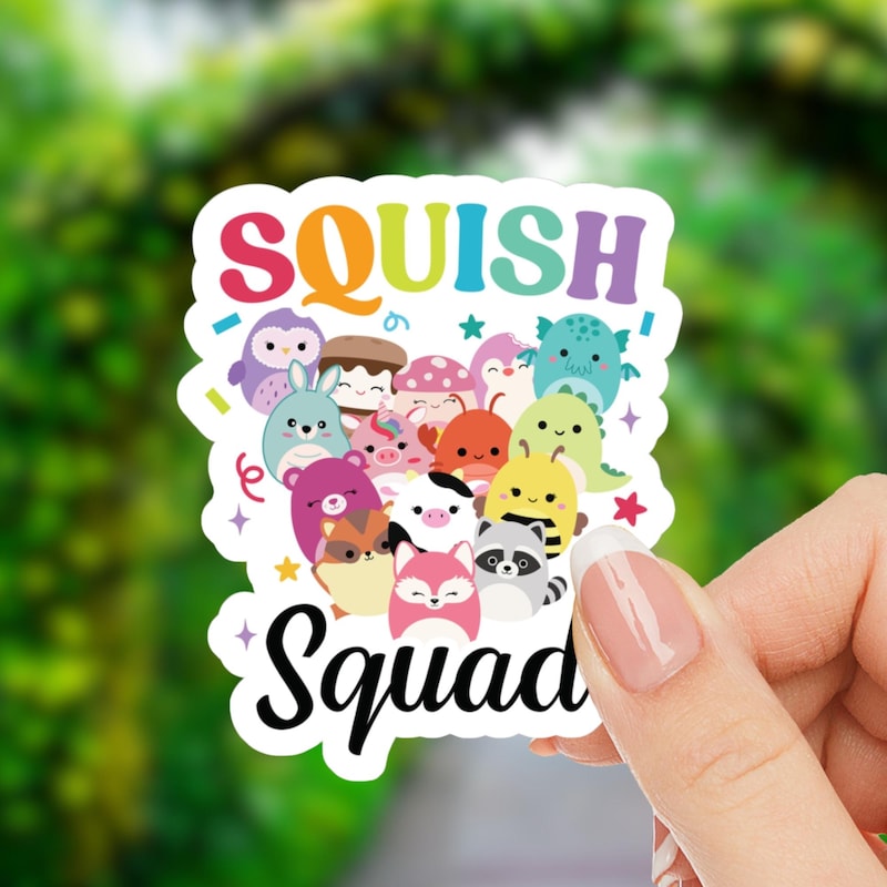 Squishmallow Stickers - Etsy