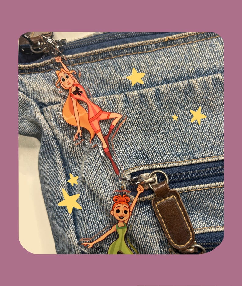 Ms. Spink and Forcible | Coraline Keychain | 3" Acrylic - Etsy