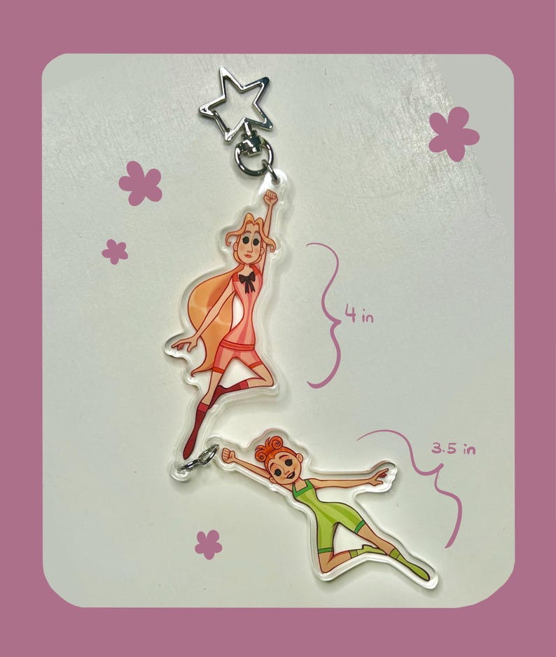 Ms. Spink and Forcible | Coraline Keychain | 3" Acrylic - Etsy