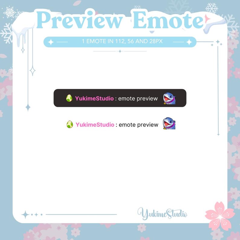 Jeff the Shark Emote / Streamer Emotes / Discord Emotes / Stream ...