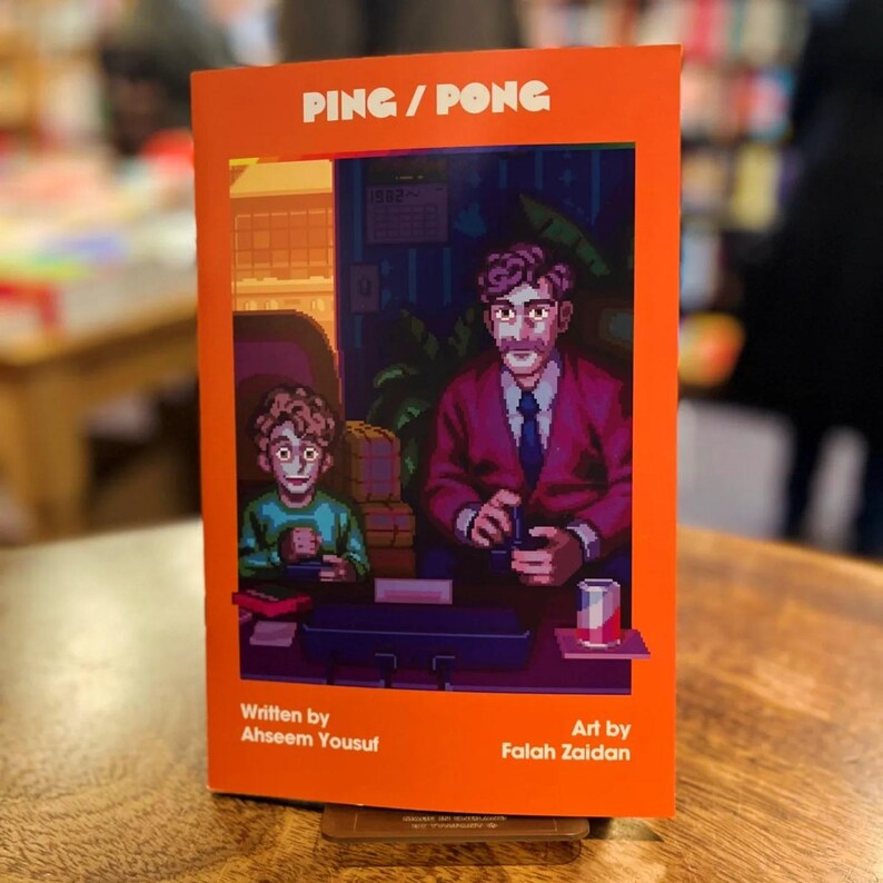 PING/PONG | Pixel Art Comic Book - Etsy