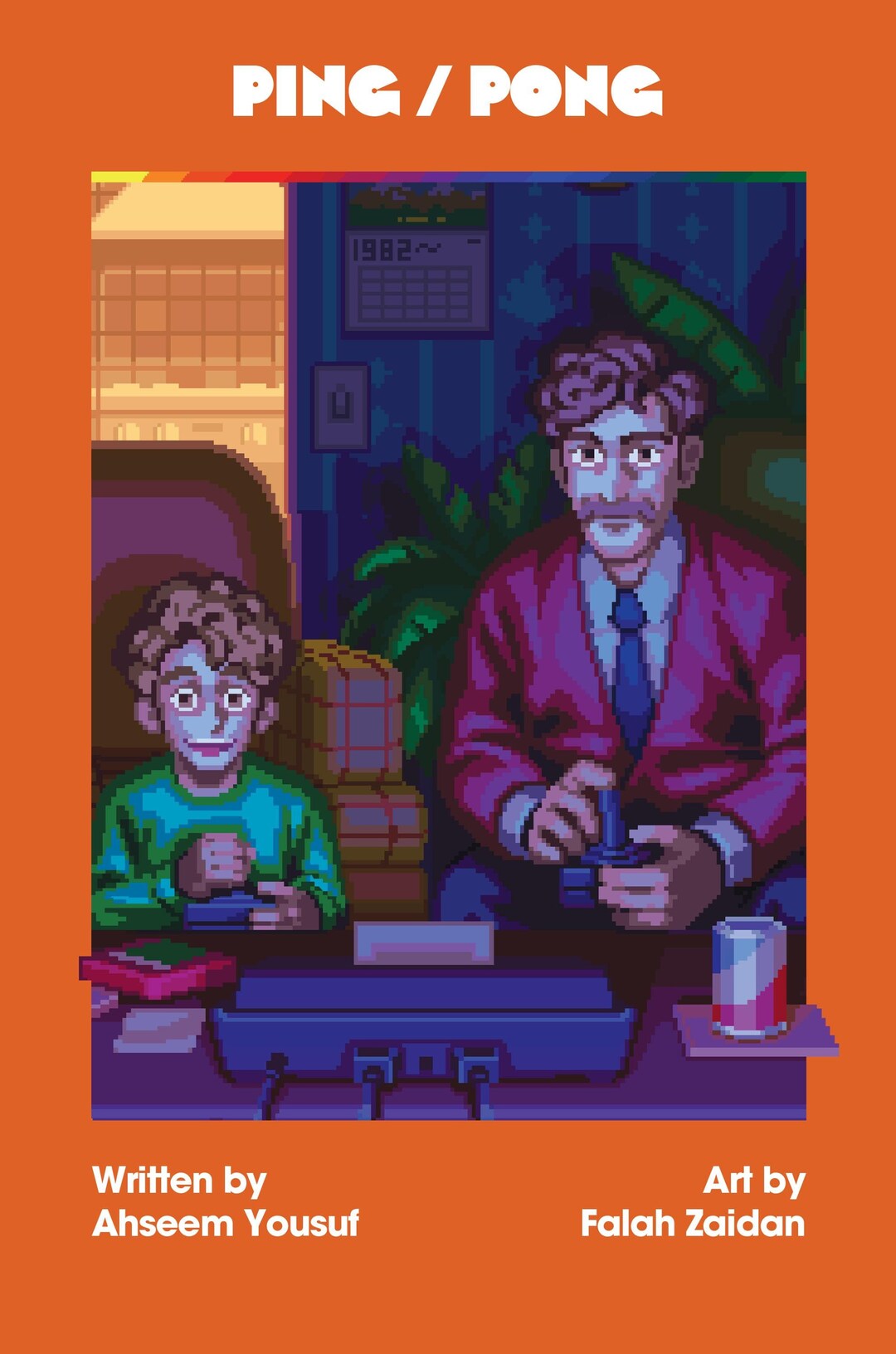 PING/PONG | Pixel Art Comic Book - Etsy