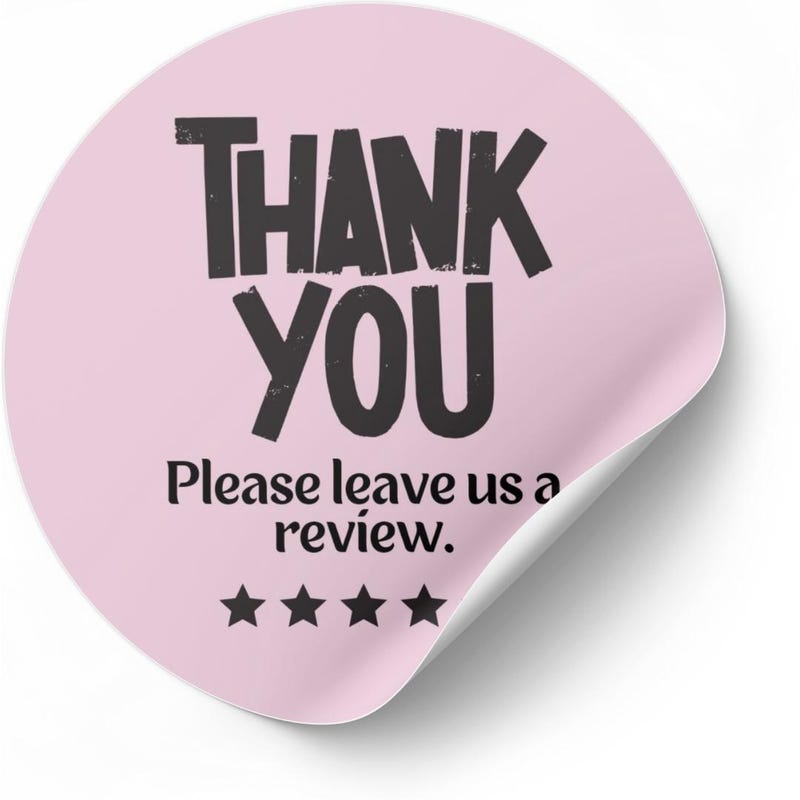 Leave a Review Card - Etsy