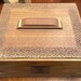 Hand Crafted Wood Valet or Keepsake Box Made From Walnut With Small Box ...