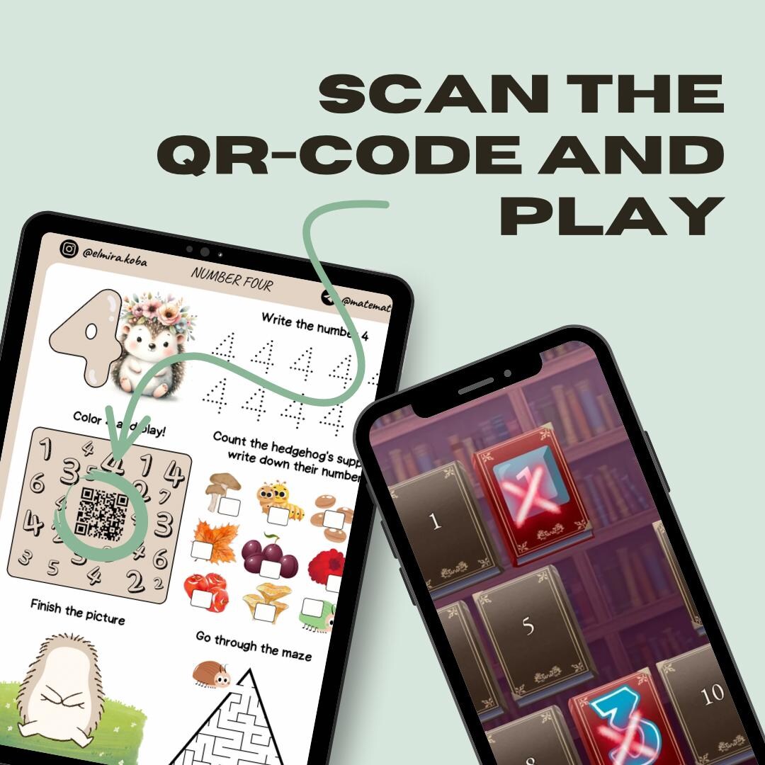 Worksheets for School Preparation | Learning Numbers | Tasks and Games ...