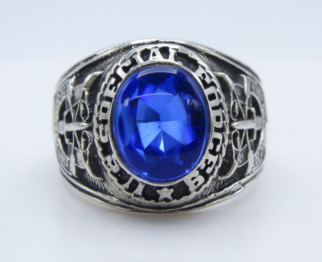 Custom Sterling Silver Military Rings Handmade Army, Navy, Air Force ...