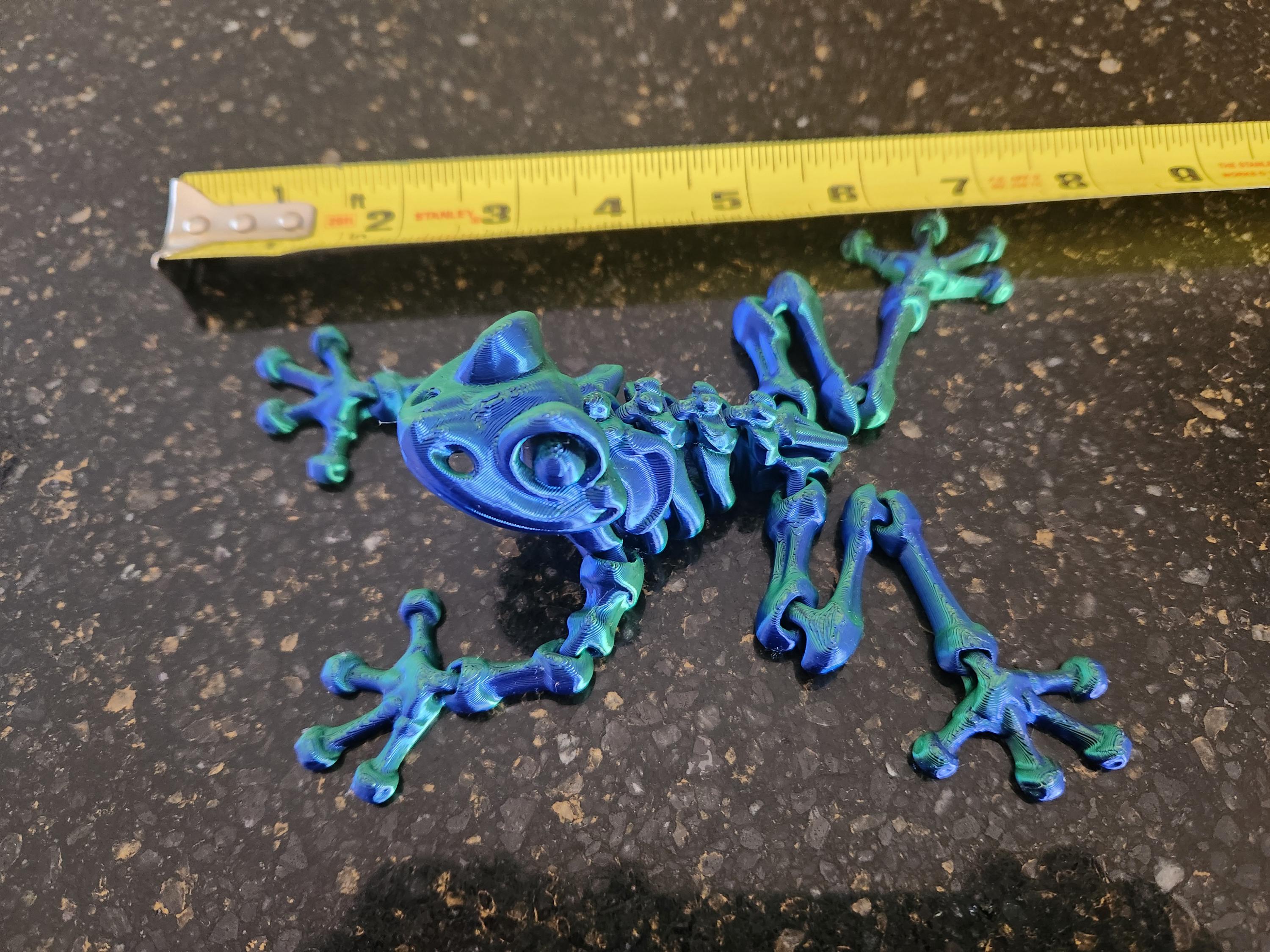 Articulated Magnetic Skeleton Frogs - Etsy