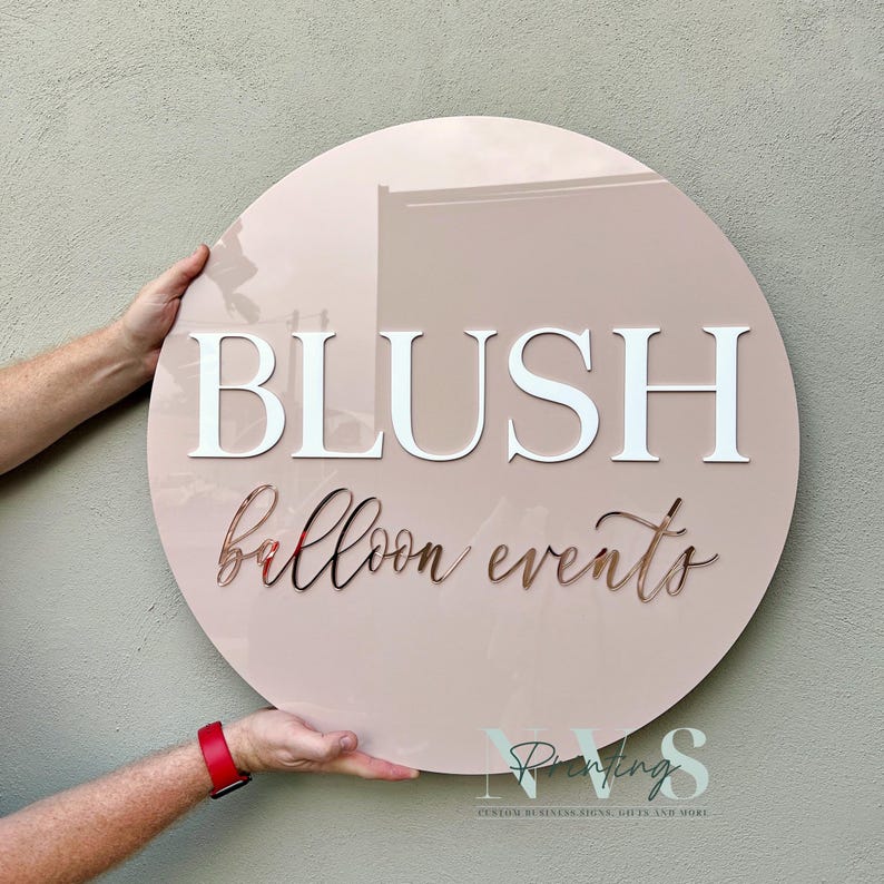Custom Acrylic Business Logo Sign: Office, Storefront, Door Decor - Etsy