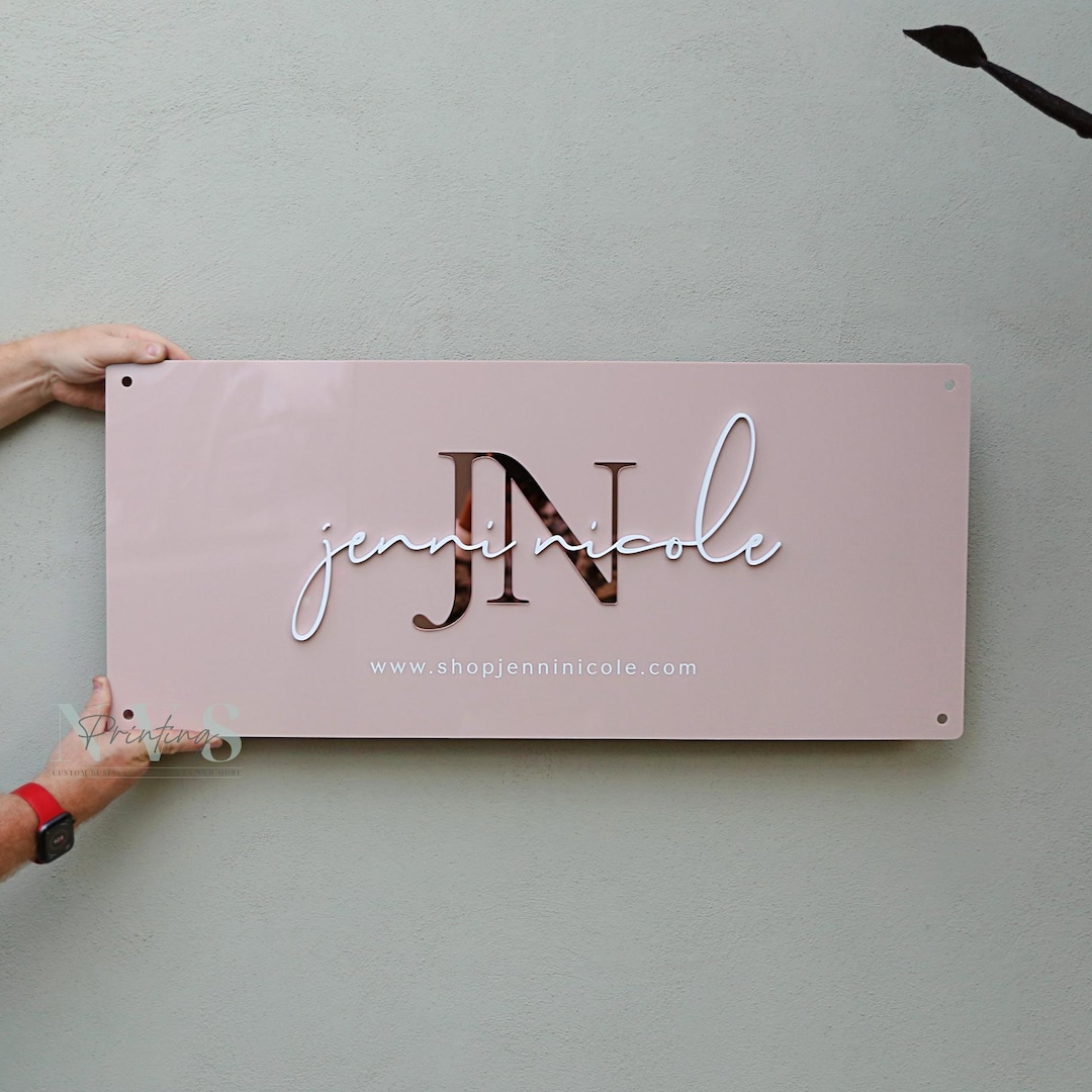 Custom Business Logo Sign , Custom Laser Cut Business Sign , Custom ...