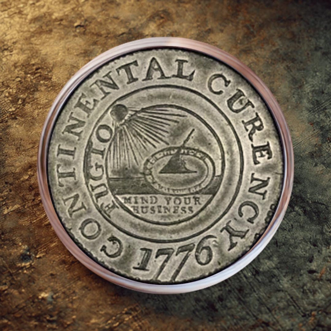 1776 Continental Dollar Rare US Commemorative Coin Antique Collectible ...