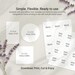 Banana Bread Printable Labels – Watercolor Gift Tags – Avery 5294 22806 ...