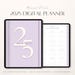 Minimal 2025 Digital Planner | Pastel Purple Dated Planner for iPad ...