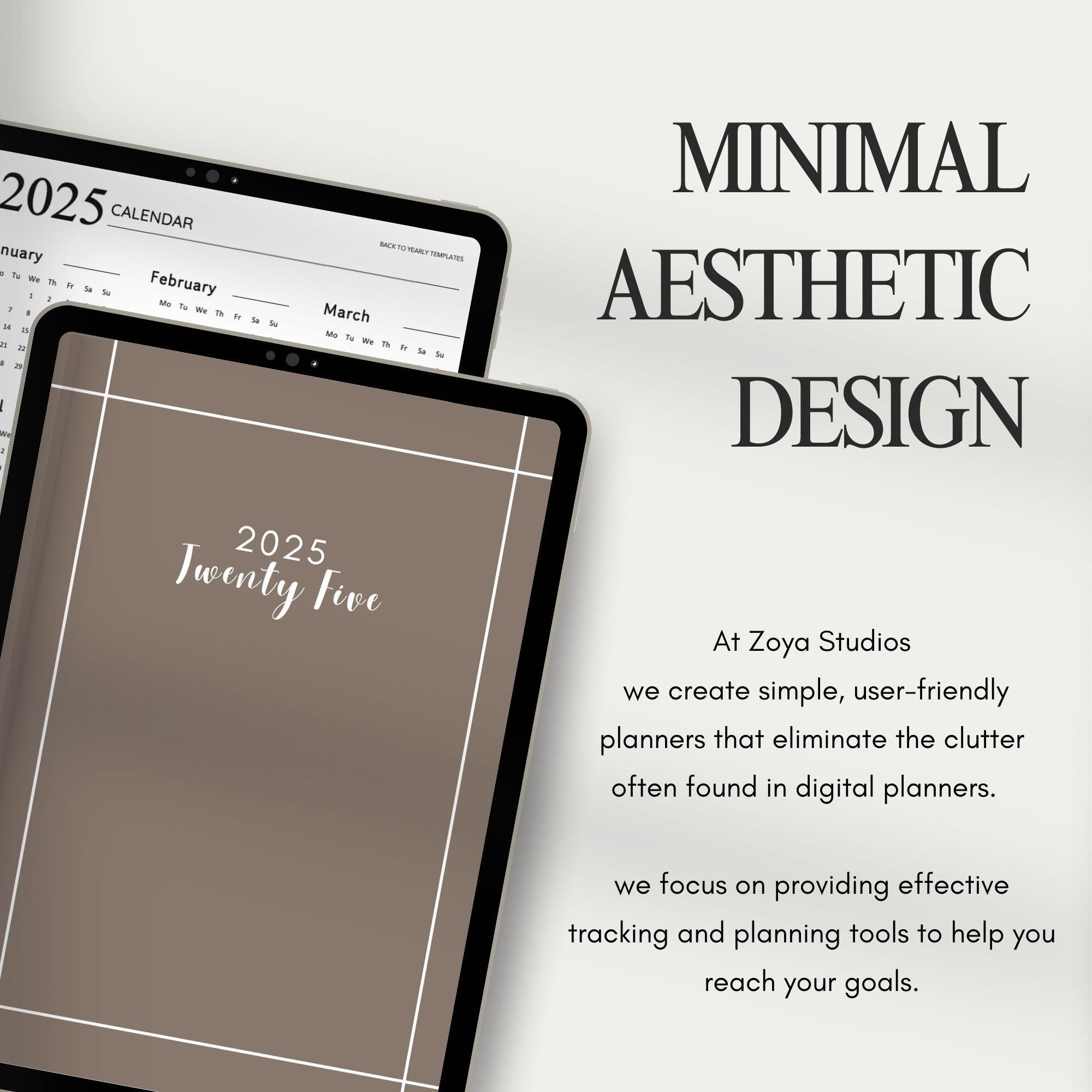 Digital Planner 2025 | Planner for Goodnotes iPad | Daily Weekly ...