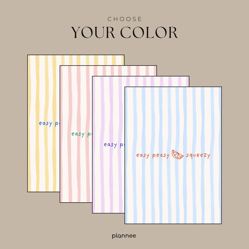 Easy Peasy Lemon Squeezy Poster | Pastel Wall Art | Dopamine Decor ...