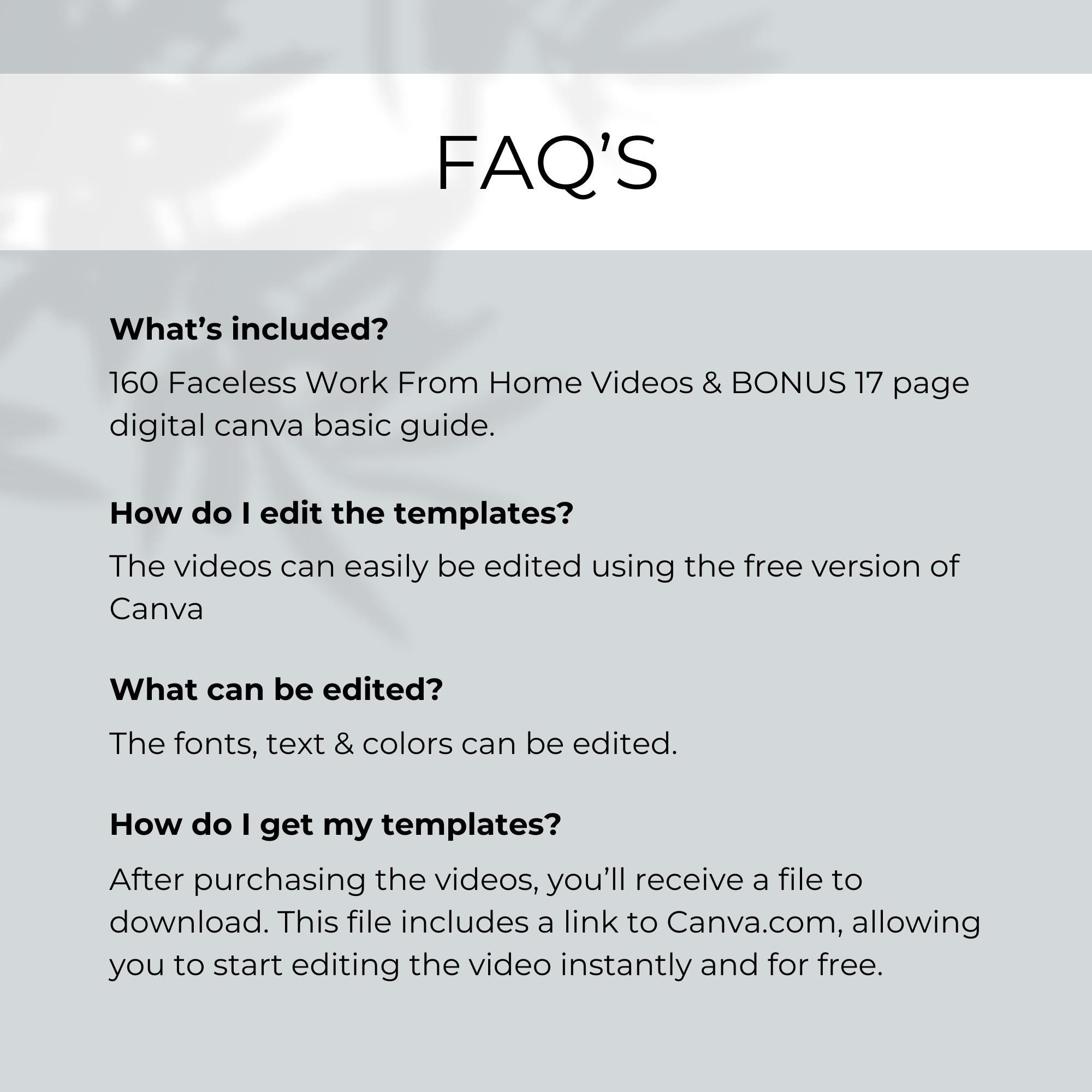 160 Faceless Marketing Reels: Engaging Video Templates (canva, Digital ...