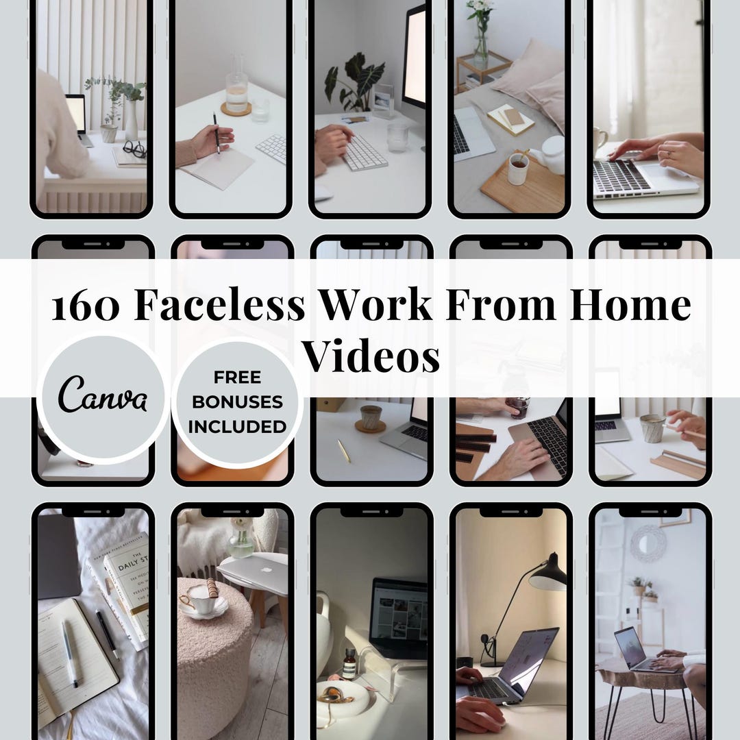 160 Faceless Marketing Videos, Working Reels, Faceless Digital ...