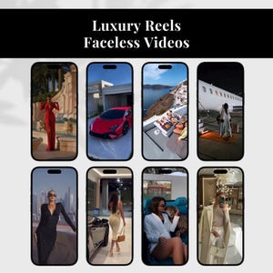1000+ Luxury Women Reels: Faceless Marketing Videos (digital Download ...