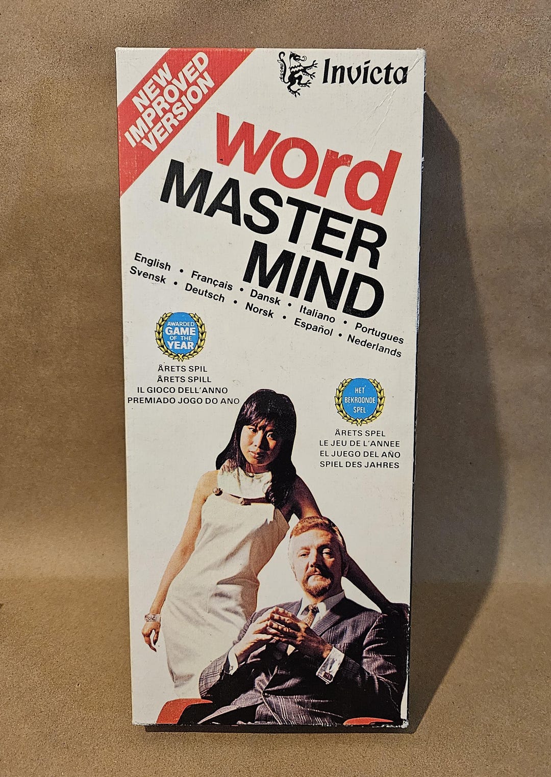 1975 Invicta Word Master Mind, Instructions Included and Some Unpunched ...