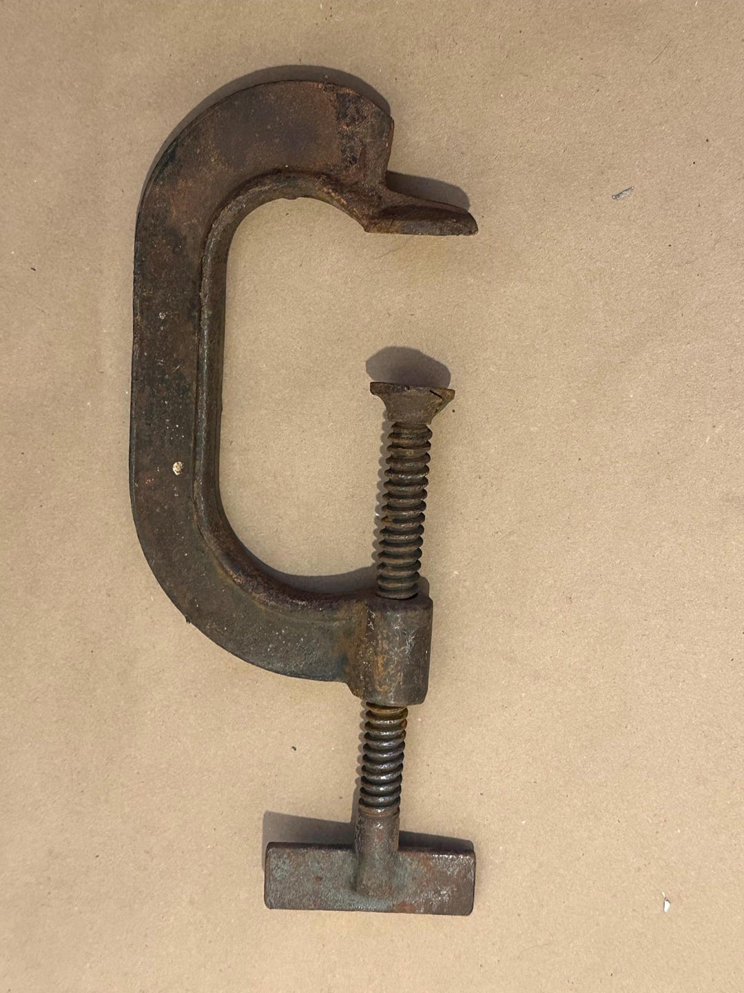 Large 5” Antique C Clamp - Etsy