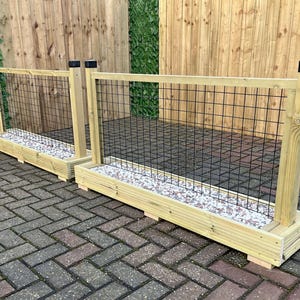 Privacy Barrier Divider Border Fence Wall for Driveway & Gardens ...
