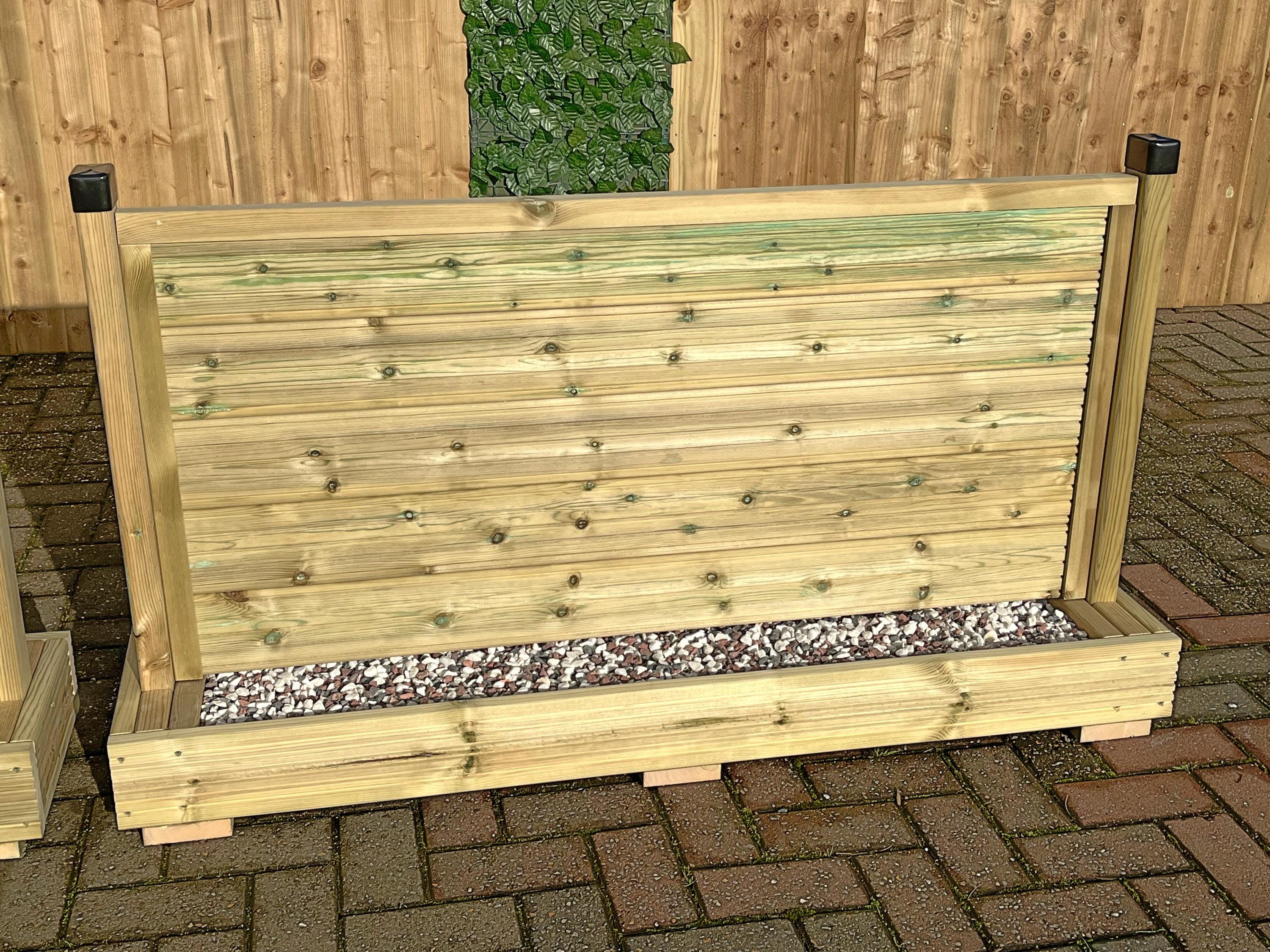 Privacy Barrier Divider Border Fence Wall for Driveway & Gardens ...