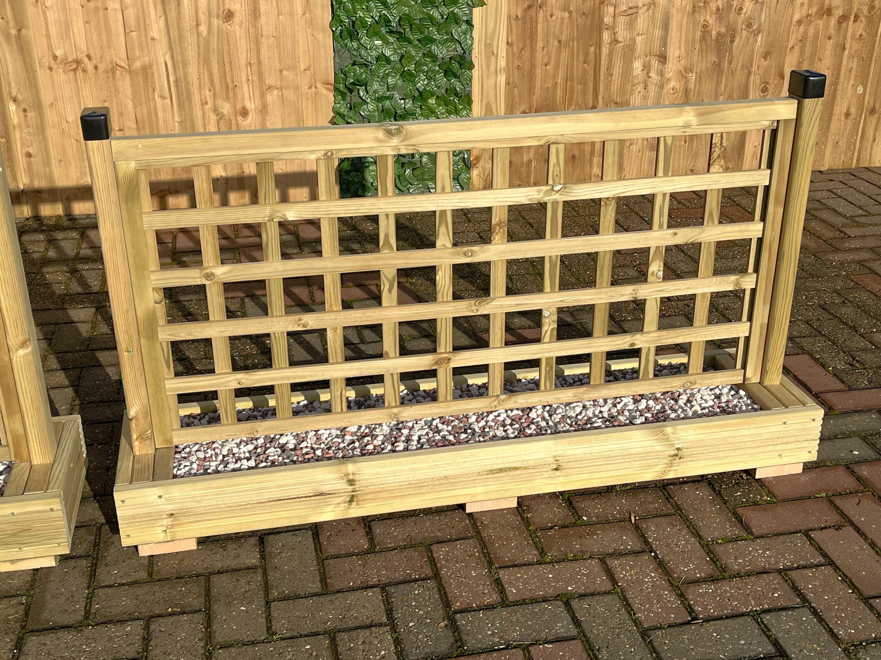 Privacy Barrier Divider Border Fence Wall for Driveway & Gardens ...