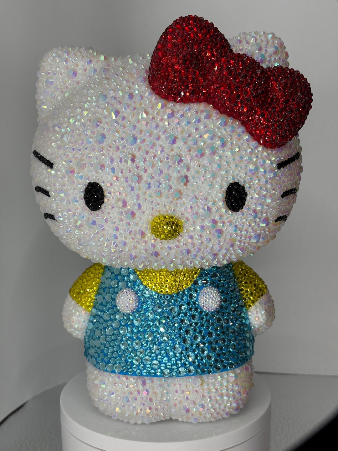 Bedazzled Hello Kitty Coin Bank Bling Rhinestone Home Decor - Etsy