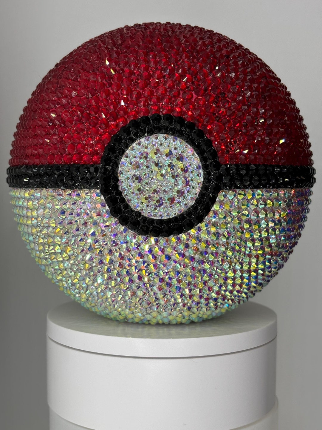 Bedazzled Large Pokemon Pokeball Inspired Anime Video Game Blinged ...