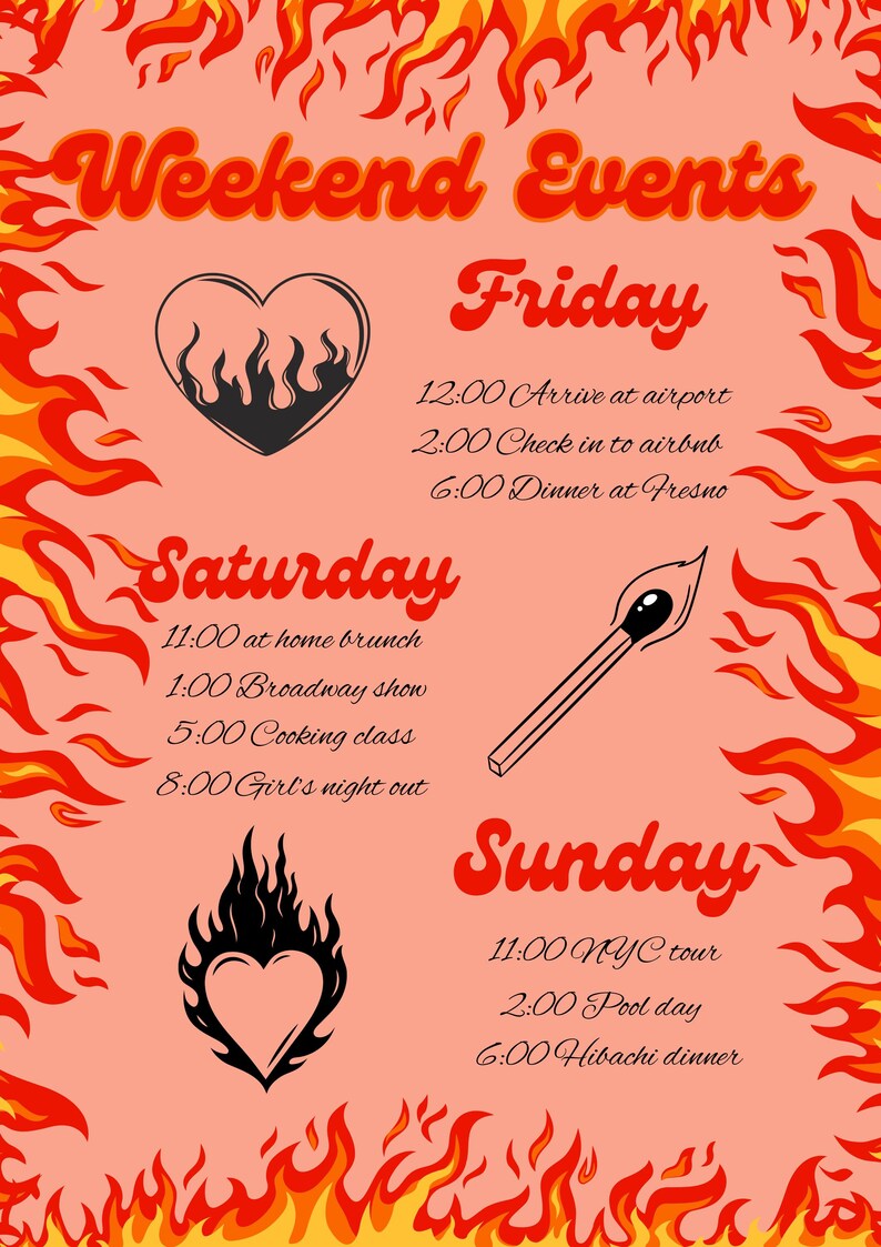 She Found Her Perfect Match Bachelorette Invitations and Itinerary ...