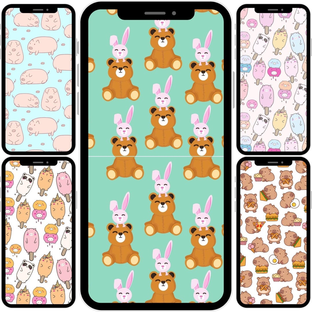 Super Cute Animal Phone Wallpapers - Etsy